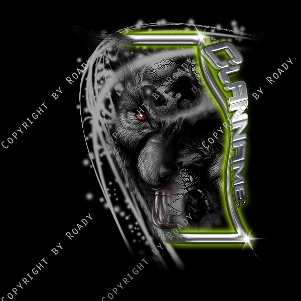 Clanlogo Wolf - Logo - ClanDesigns