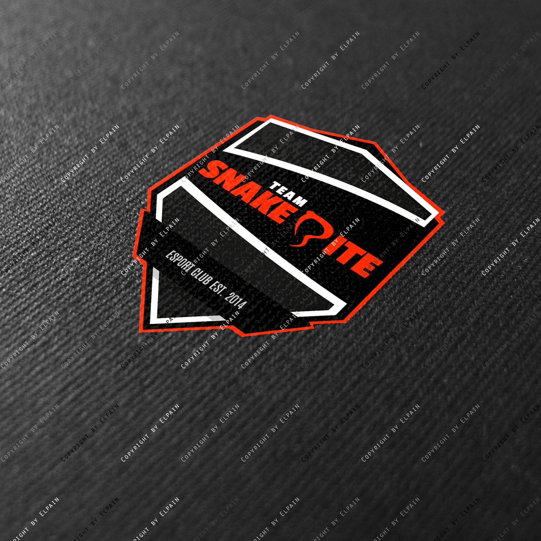 Clanlogo III - Red 3 (druckfähig & professionell) - Logo - ClanDesigns