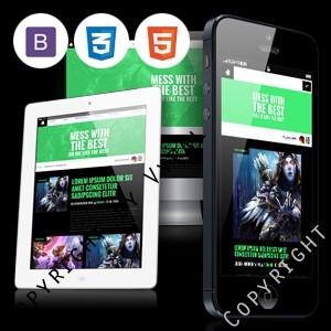 Webspell Template GAMERA - Templates - ClanDesigns